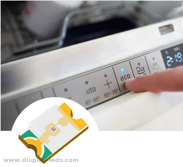 0603 Blue SMD Chip LED RoHS Compliant with 0.65 (L) X0.35(W) mm from ...